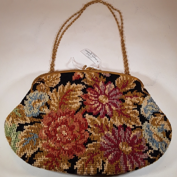Morris Moskowitz | Bags | Vintage Mm Morris Moskowitz Garland Tapestry ...